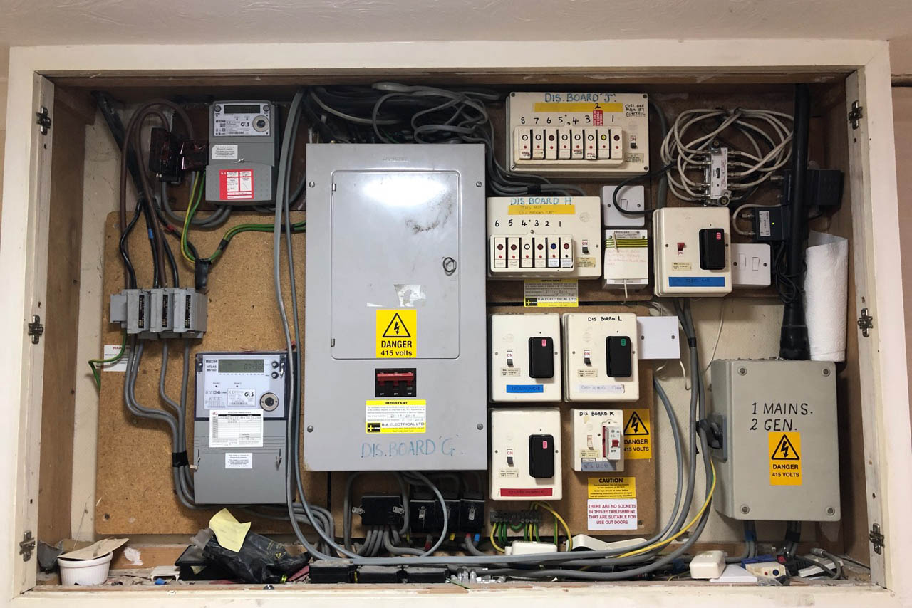 Commercial - Consumer Unit Replacement & Consolidation - A B Electrical ...